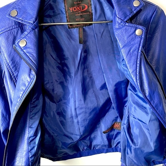 new york yoki | Jackets & Coats | Vintage New York Yoki Faux Leather ...